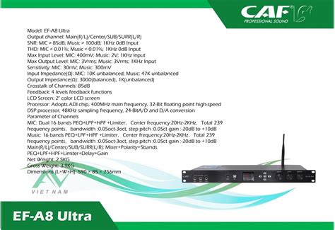 ef a8 ultra