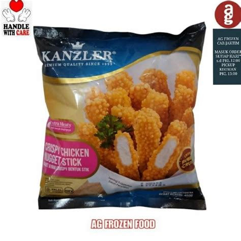 Jual Kanzler Nugget Stick Crispy 450 Gram Shopee Indonesia