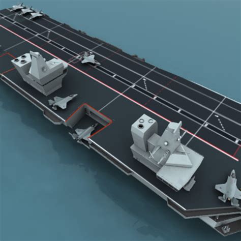 Cvf Royal Navy 3d Model