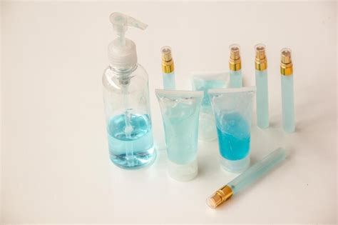 Premium Photo Alcohol Hand Sanitizer Tube Spay Pump Bottle To Prevent