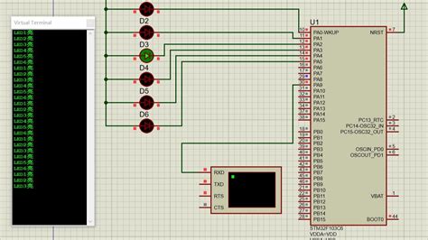 stm 系列 】stm32f103 usart 串口 哔哩哔哩