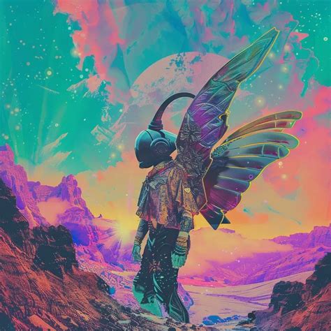 Cosmic Synthwave Album Covers Midjourney Prompt Promptbase