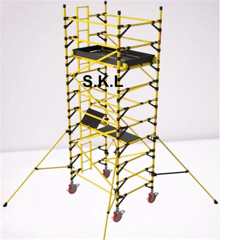 Silver Hot Dipped Galvanized Frp Mobile Scaffold Towers At ₹ 250000