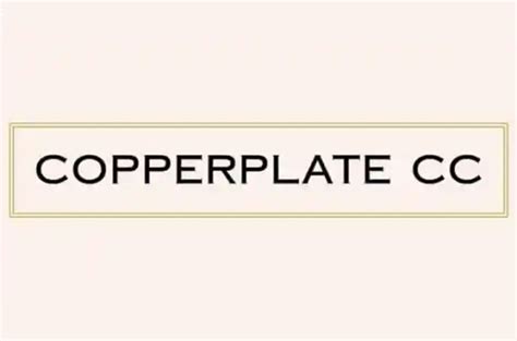 Copperplate Cc Font Creative Fonts