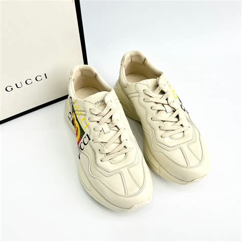 Giày sneaker Gucci logo vuông Tín đồ hàng hiệu