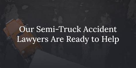 Kansas City Truck Accident Attorney Miller And Hine Law