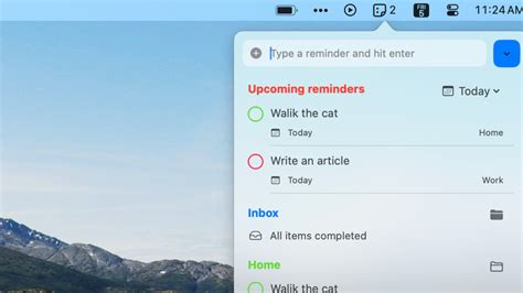 The Reminders Menu Bar App Lets You Use Apple Reminder From The Mac Menu Bar Lifehacker