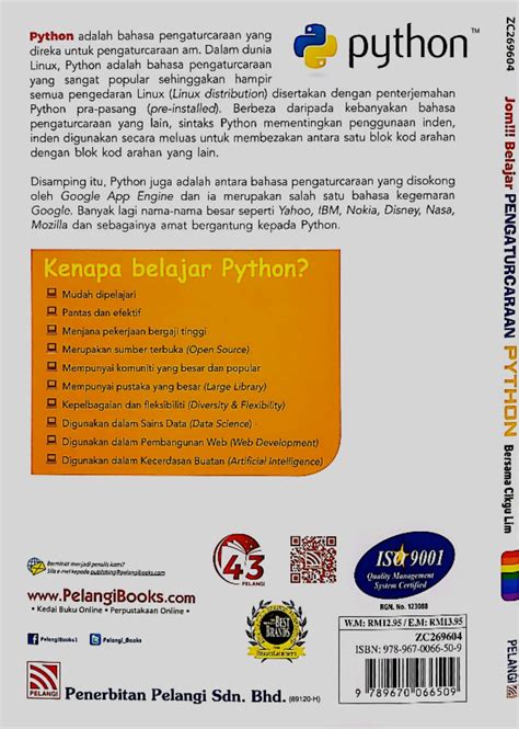Jom Belajar Pengatucaraan Python Bersama Cikgu Lim Asas Sains