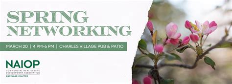Spring Networking Naiop Maryland Chapter