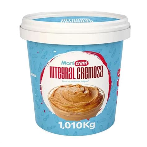 Pasta De Amendoim Cremosa 1kg Manicren Shopee Brasil