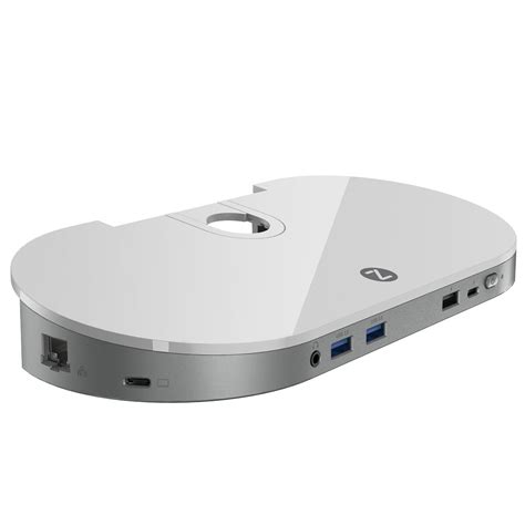 ZGO ZDock Dual Video USB Docking Station White ZGO ZDOCK WH
