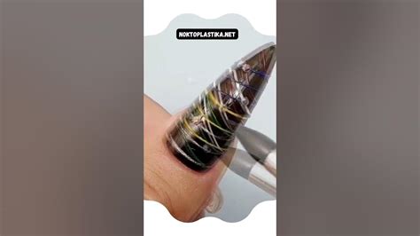 КОЛЕДНИ ГИРЛЯНДИ със СПАЙДЪР ГЕЛ за нокти Noktoplastikaonlineshop коледенманикюр Youtube