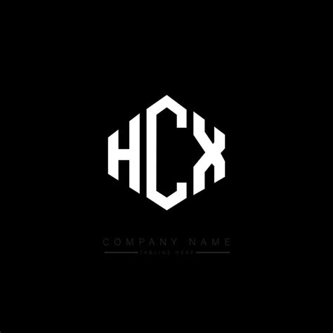 Hcx Letter Logo Design With Polygon Shape Hcx Polygon And Cube Shape