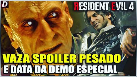Resident Evil 4 Remake Data Da Demo E A Capcom Deixa Vazar Spoiler