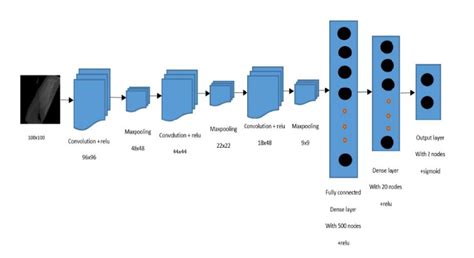 structure of the shallow convolutional neural network which is used as