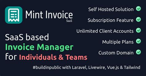 Mint Invoice Saas