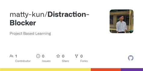 Jan Matthew Vargas On Linkedin Github Matty Kun Distraction Blocker Project Based Learning