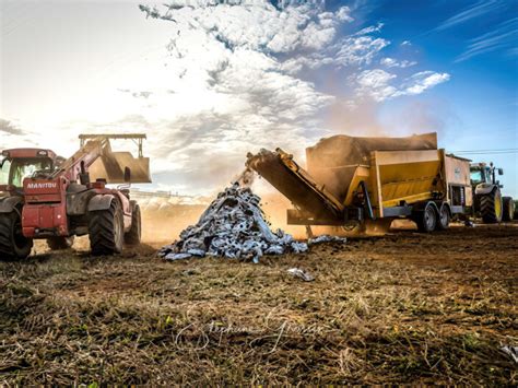 Reportage photo sur le recyclage de plastiques dans le maraîchage Photographies de l