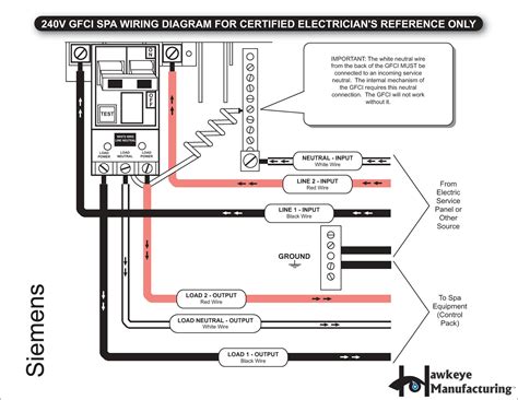 30 Gfci 240 Volt 3 Wire Receptacle Wiring