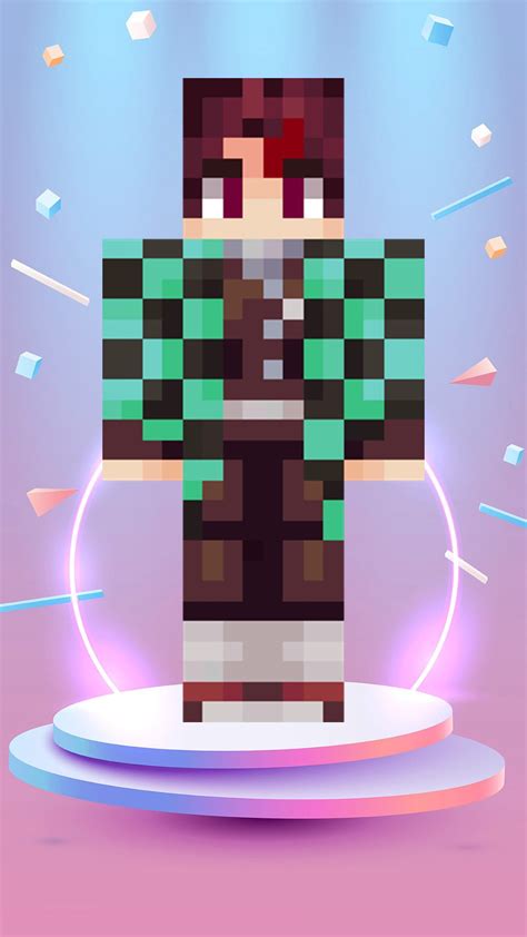 Demon Slayer Skin Minecraft Apk For Android Download