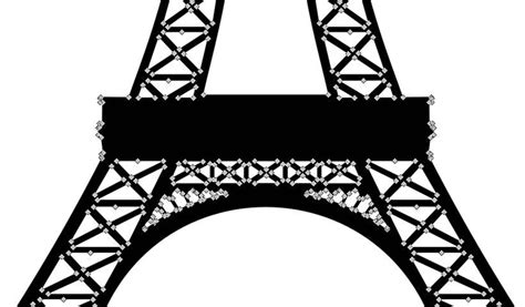 Eifell Tower SVG And PNG Paris France SVG Detailed High Quality Etsy