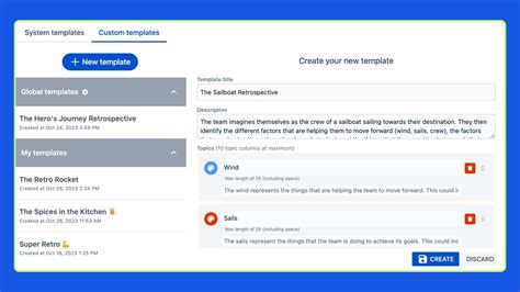Sailboat Retrospective Agilebox
