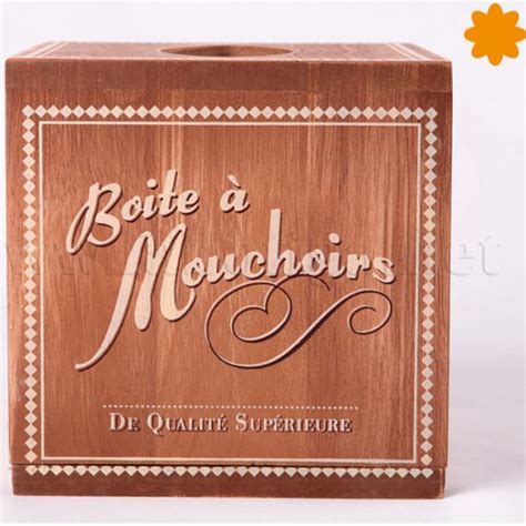 Caja para pañuelos de madera en venta Comprar cajas online