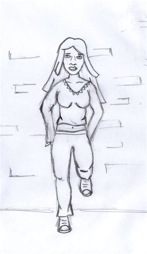 Chica Por Piwicho Dibujando