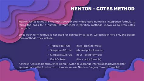 overviewing the techniques of numerical integration pdf