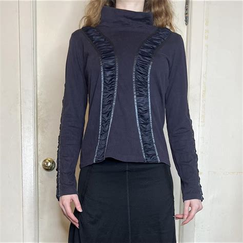 Beautiful Ruffle Top From The Runway From Issey Depop