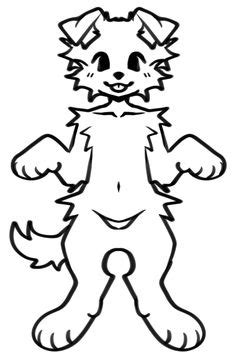 Fursona Poses