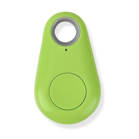 Set Of 4 Portable Bluetooth Wireless Key Item Finder 1 Lithium Coin Battery Cr2032 Green