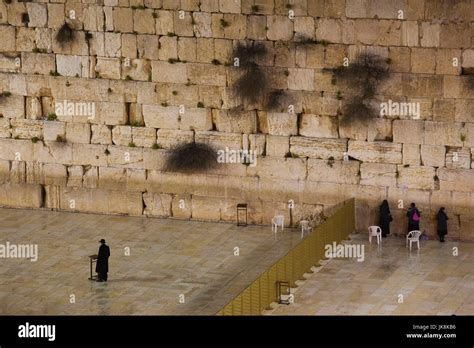 Israel Jerusalem Old City Jewish Quarter Elevated View Of The