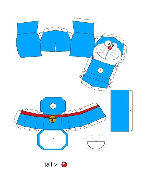 Doraemon Papercraft Pdf