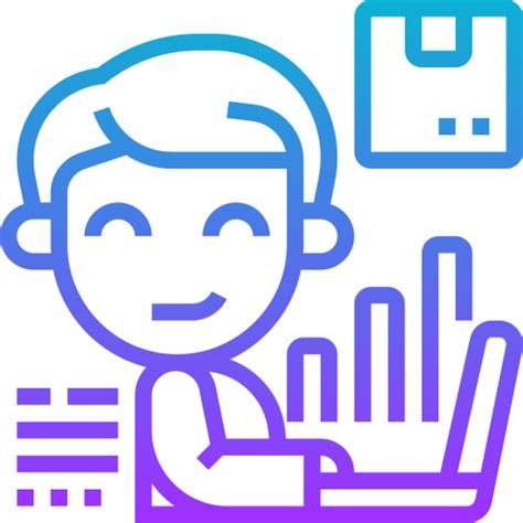 Analyst Meticulous Gradient Icon