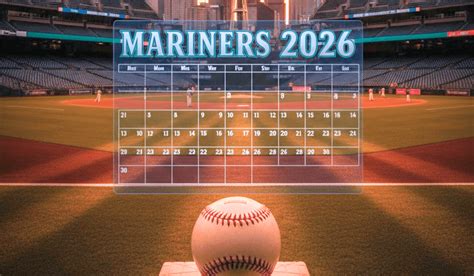 Seattle Mariners 2026 Season Schedule Printable Pdf Download
