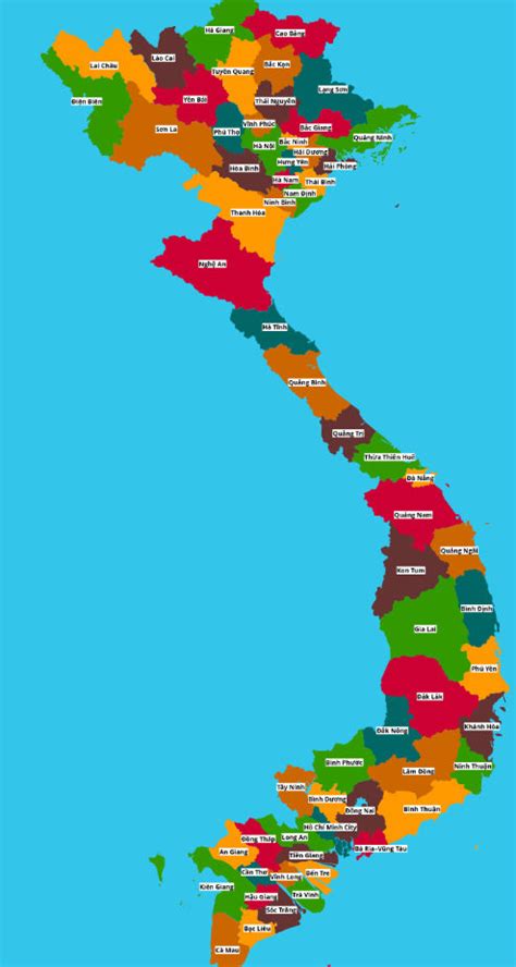 Vietnamese Provinces By Alphabetcatofficial On Deviantart