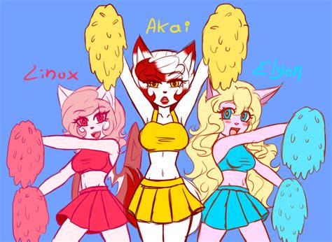 Cheerleaders By Yuly Yanty On Deviantart