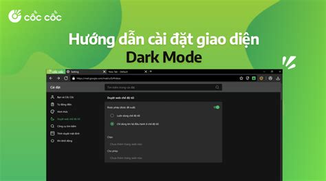 Hướng Dẫn Cài đặt Giao Diện Dark Mode Trên Cốc Cốc Cốc Cốc Blog