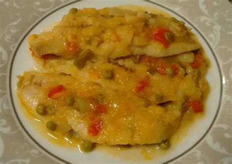 Merluza a la jardinera Muy fácil Receta de Rosario Cookpad