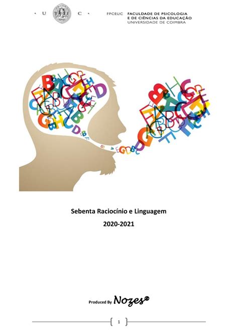 Sebenta Raciocínio E Linguagem 2020 2021 By Nozes Sebenta Raciocínio E Linguagem 2020