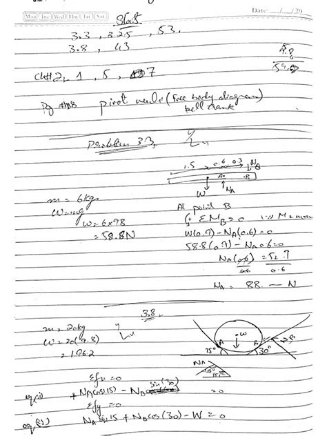 Statics 3rd Chapter Problems Pdf