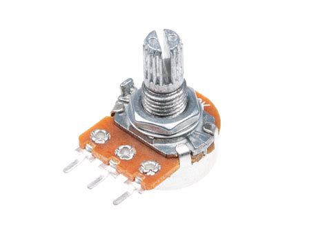 Panel Mount 10k Potentiometer Breadboard Friendly Kiwi Electronics