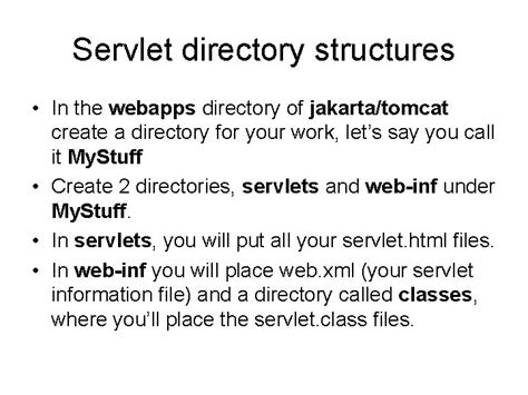 The Tomcat Servlet Container About Tomcat A Servlet