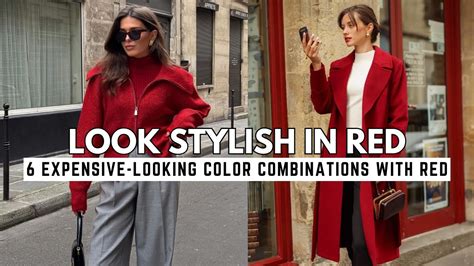 Look Stylish In Red 6 Expensive Looking Color Combinations With Red