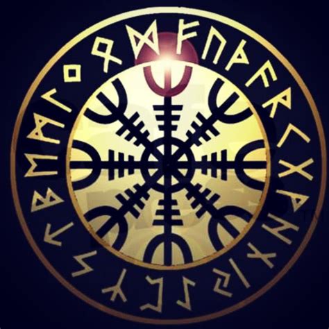 Viking Compass Tattoo Design