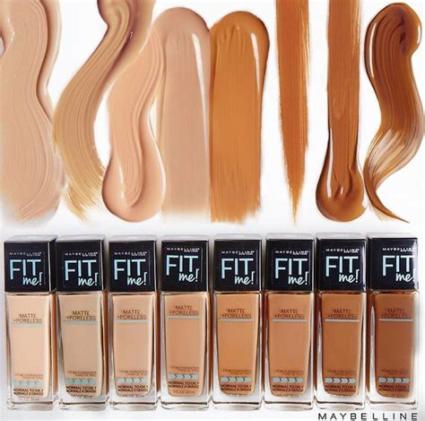 Maybelline Fit Me Powder Foundation Shades Id
