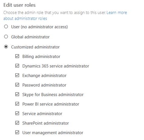 reporting office 365 admin role group members practical365