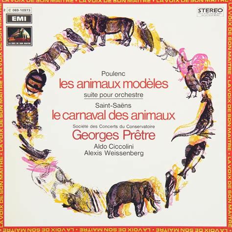Виниловая пластинка ВИНТАЖ POULENC LES ANIMAUX MODELES SAINT SAENS