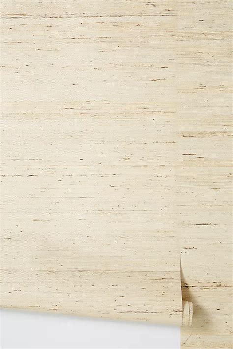 Grasscloth Textured Wallpaper Anthroliving